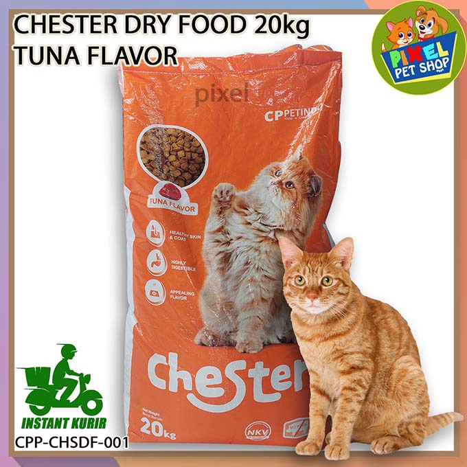 Chester Tuna Cat Food 20 kg – Gojek / Kurir Toko – PIXEL PET SHOP
